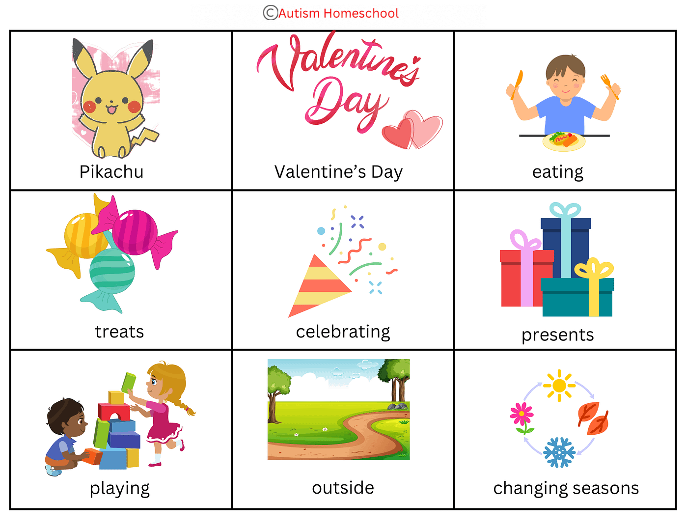 Pikachu Loves! Adapted Story Pieces and Activities - LOVE & Co ...